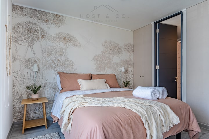 H&c | 2d2b Para 5 + Gym + Metro + Lavadora + Wifi - Santiago (Chile)