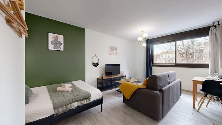 Le Cocon Vert By Expat Renting - Jardin - Netflix - Labège