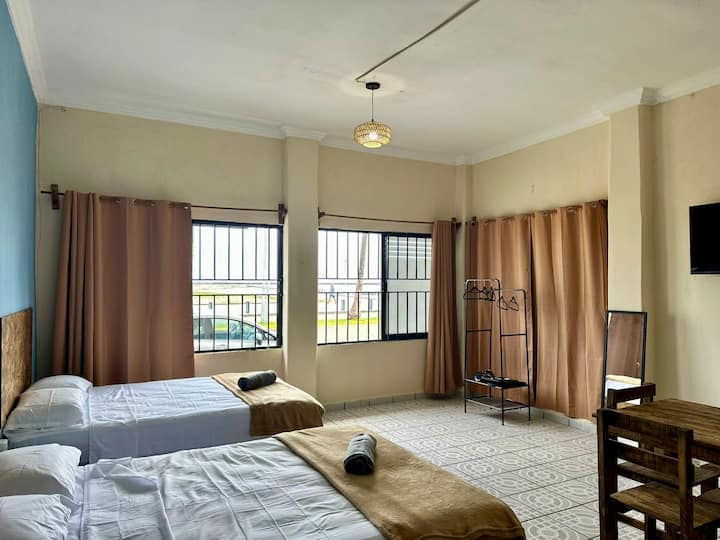 Mini Depa Enfrente Playa Malecón Y Zona Turística - Costa Dorada