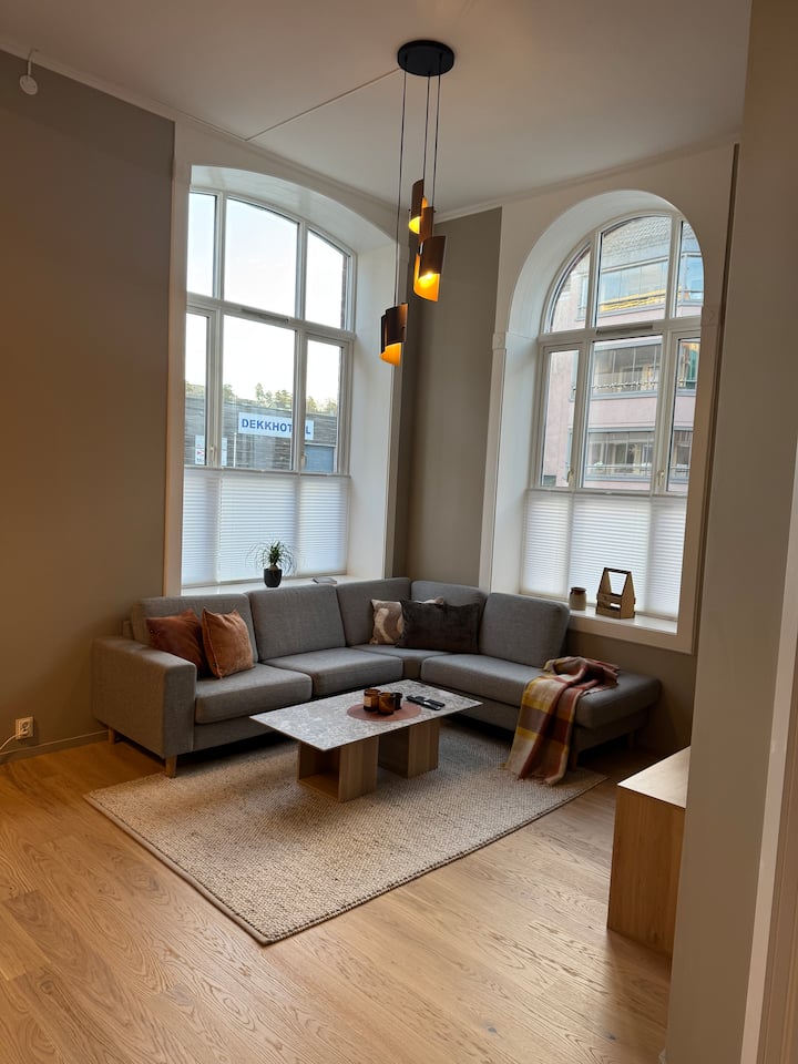 Lys, Luftig Og Nyoppusset Leilighet I Sentrum - Sandefjord