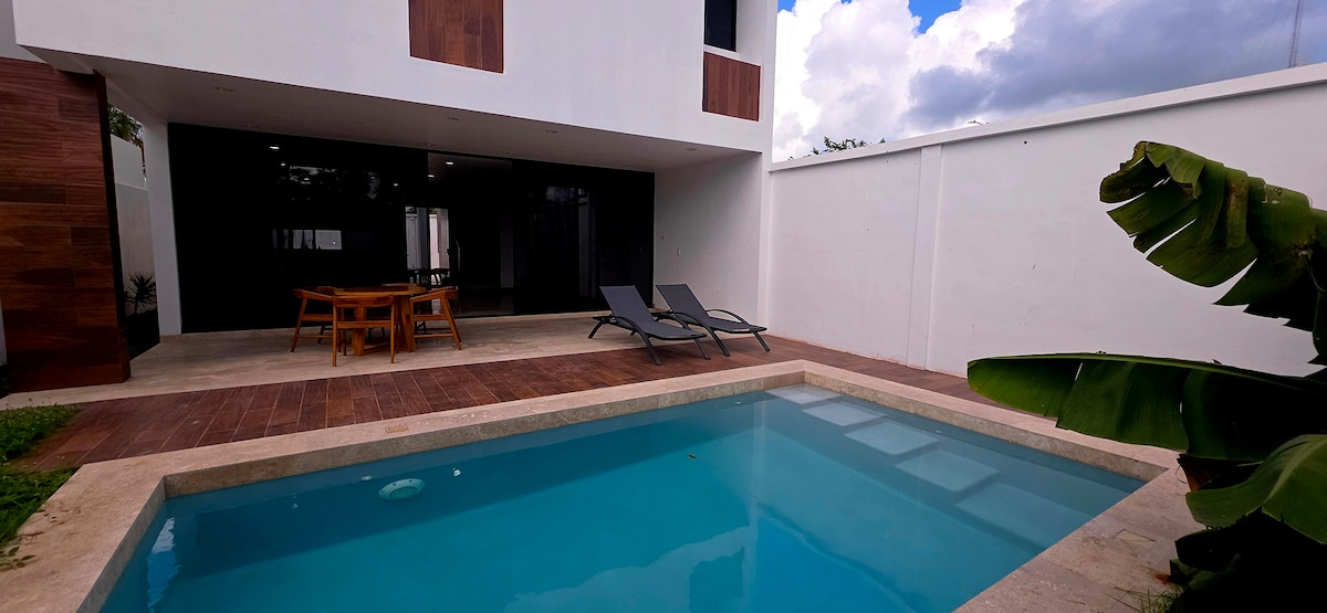 Mario Cozumel House with Private Pool - Houses for Rent in San Miguel ...
