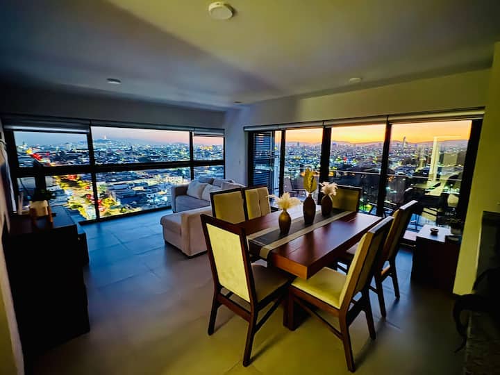 Departamento Equipado Vista Increíble Guadalajara - Mexico