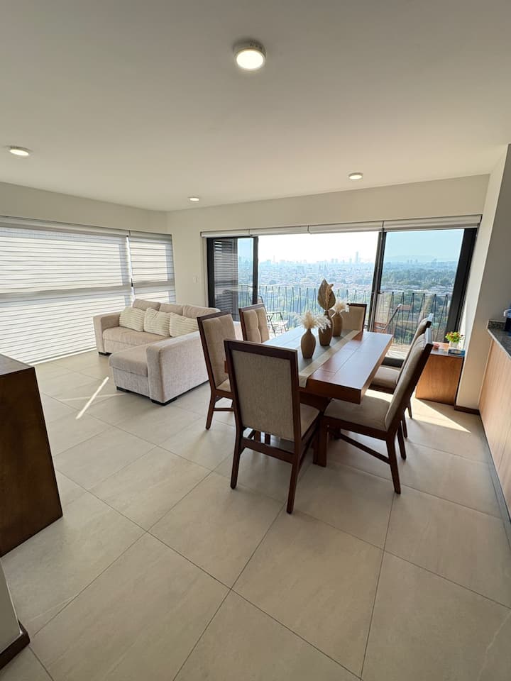 Departamento Equipado Vista Increíble Guadalajara - Guadalajara