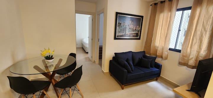 Apto Frente à Puc-campus Ii (Academia, Coworking) - Barão Geraldo