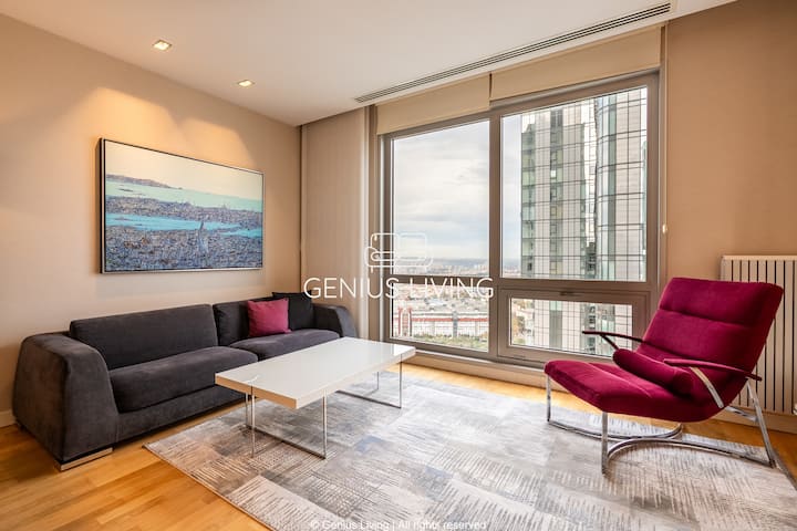 Sirius | Refined Designed 2br Apt | Gym+pool - İstanbul