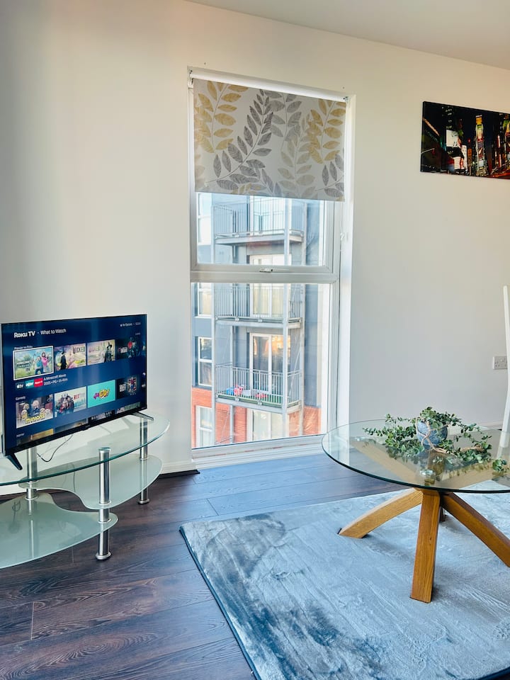 Comfortable Flat Close Etihad Std And Co-op Live - Manchester