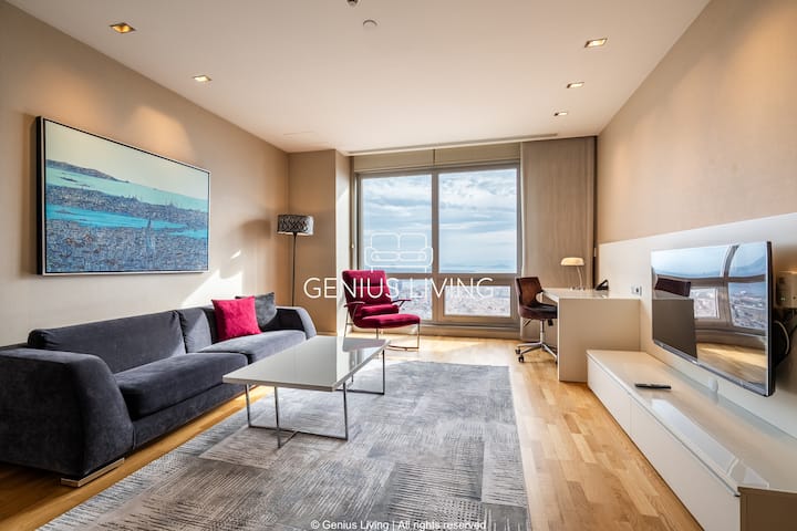 Sirius | Modern Designed 1br Apt |40.+ Floor View - İstanbul
