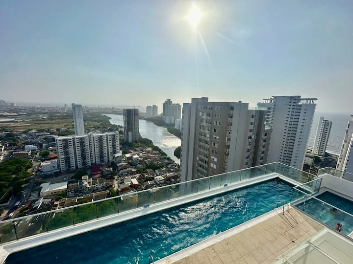 Nuevo 3h · Wifi Rápido, Cerca Al Mar Y Aeropuerto - Cartagena, Colombia