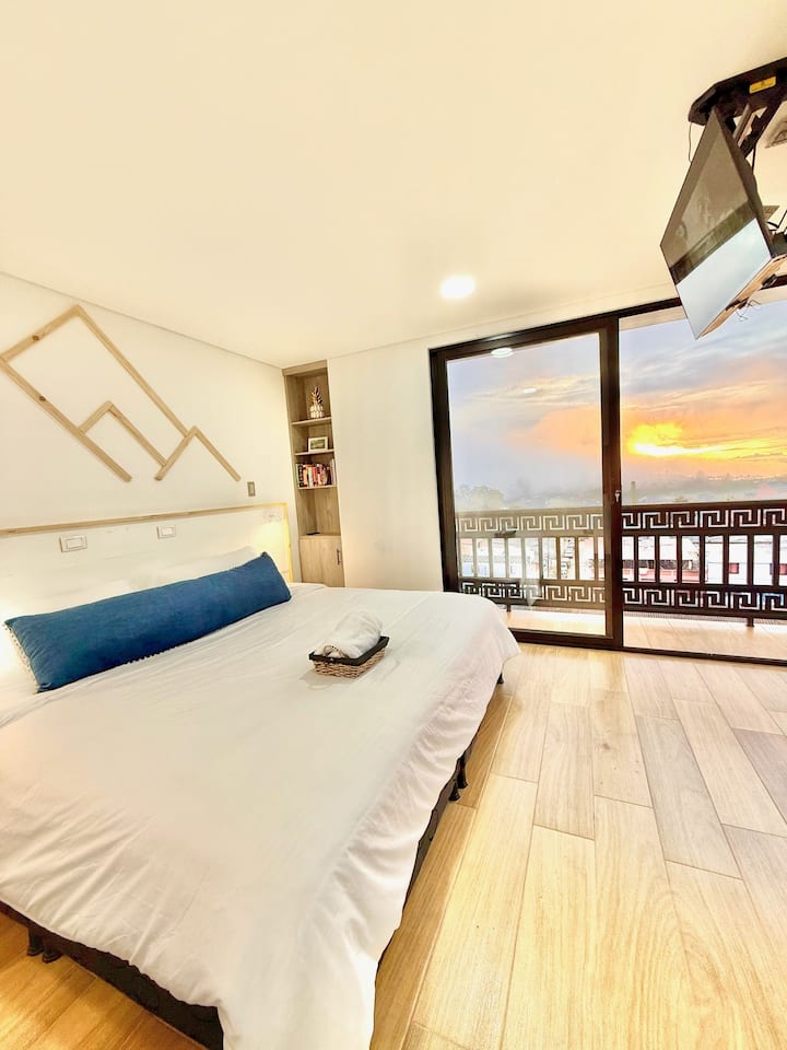 Elegante Apto Con Vista Al Atardecer En Filandia - Filandia