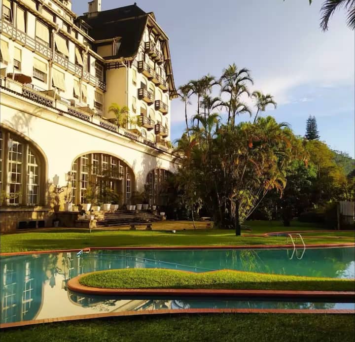 Suite Privada Com Ar Hotel Quitandinha Sesc Rj - Petrópolis