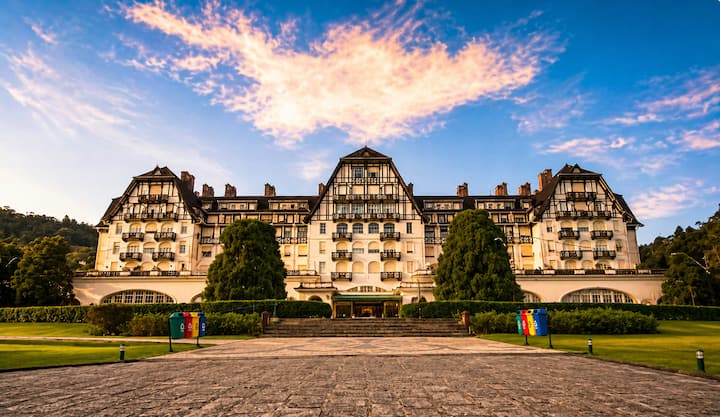Suite Privada Com Ar Hotel Quitandinha Sesc Rj - Petrópolis