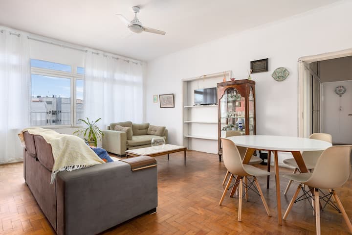 3 Quartos Grandes Em Copacabana - Ipanema