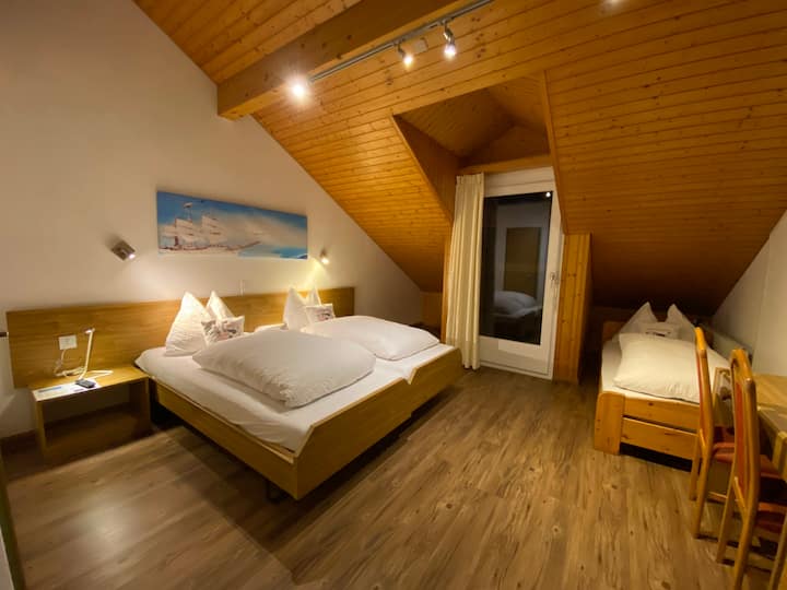 Triple Room With Air Conditioning -Attic S - Interlaken