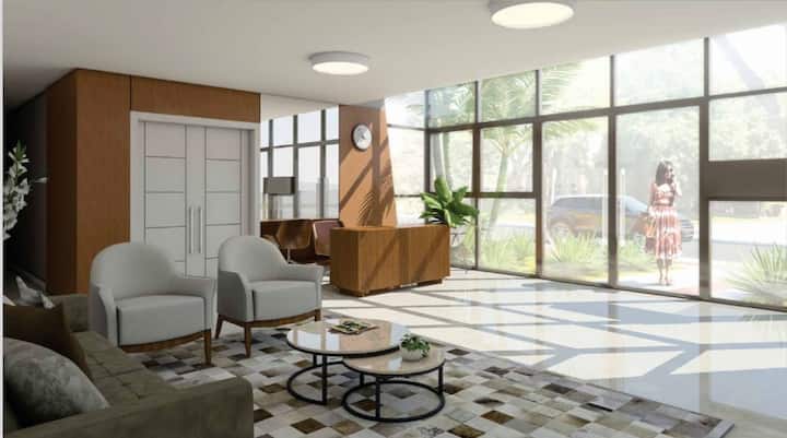 Apartamento Luxuoso Com Garagem Privativa - Criciúma