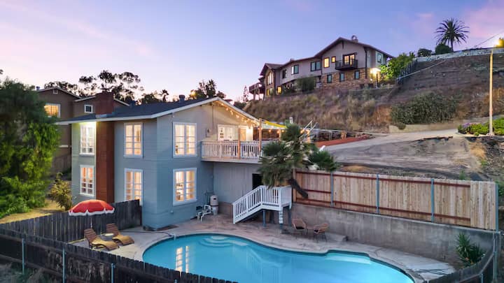 Private Pool Home In Paradise Overlooking City - 埃爾卡洪