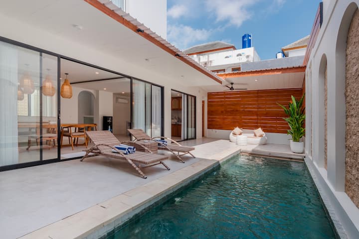 3 Br Luma Leaf Villa W/ Private Pool Near Nusa Dua - Bali