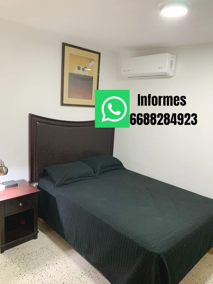 Habitación Independiente, Pequeña Y Confortable - Los Mochis