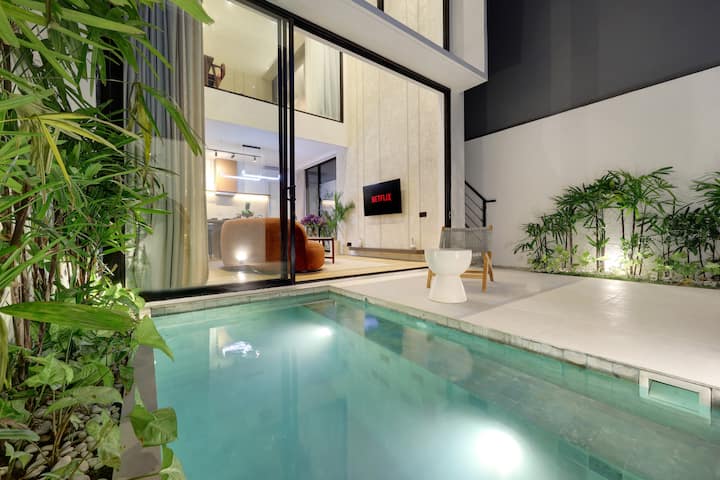 Luxe Smart Villa — 750m To The Beach - 3br - Canggu