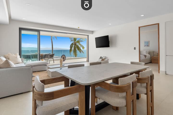 Panarea 1d | Beachfront 4br + Ocean Views & Pools - Bucerias