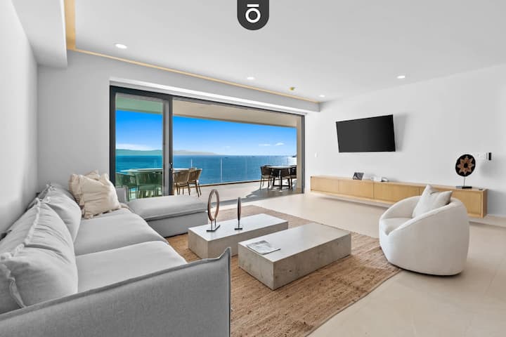 Panarea 5d | Beachfront 4br + Panoramic Ocean View - Bucerías