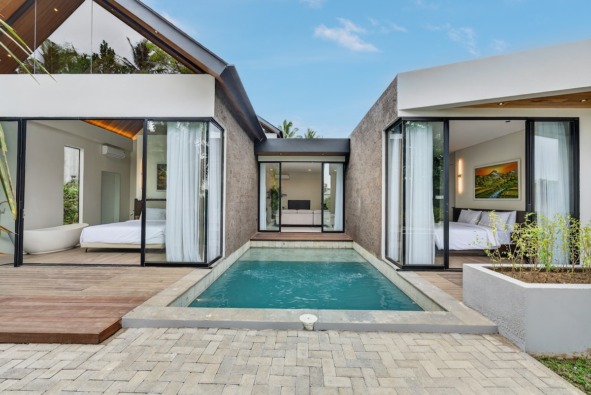 Emerald Hill 3D | Minimalist 2BR Villa in Ubud - Houses for Rent in ...