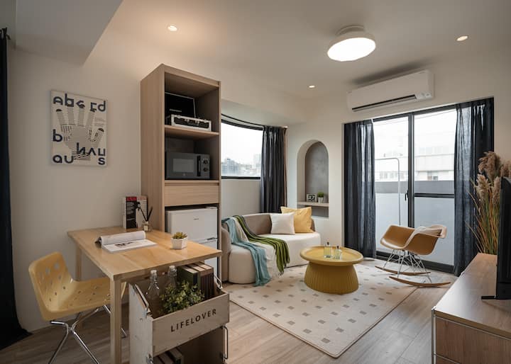 民權路草悟道獨立大套房(702) - Taichung City