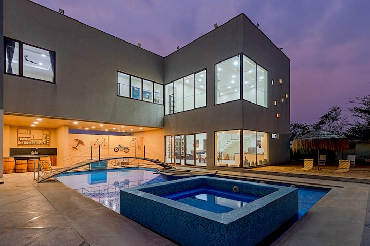 Bollywood Villa - 3 Br, Pvt Pool Villa For Party - Jaipur