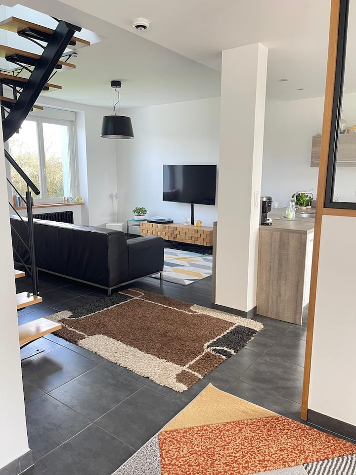 Maison Agréable Avec Jardin Clos -Chiens Bienvenus - Brest