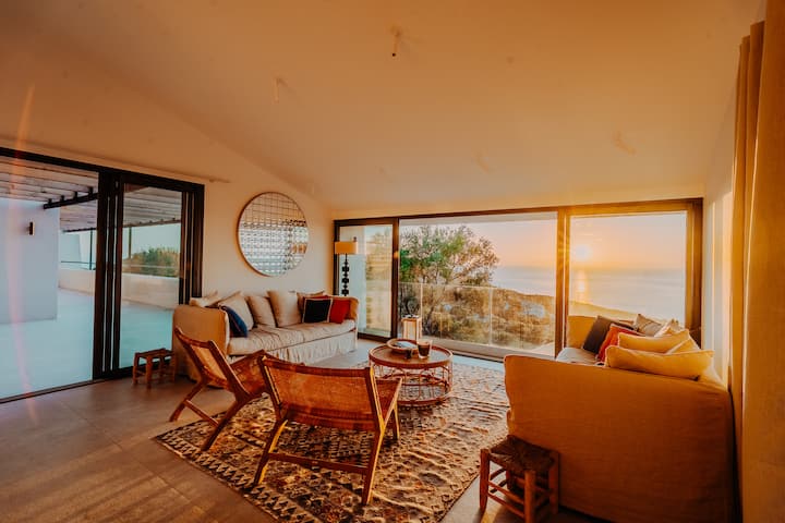La Thébaïde, Villa Avec Piscine Au Sel & Vue Mer - Piana