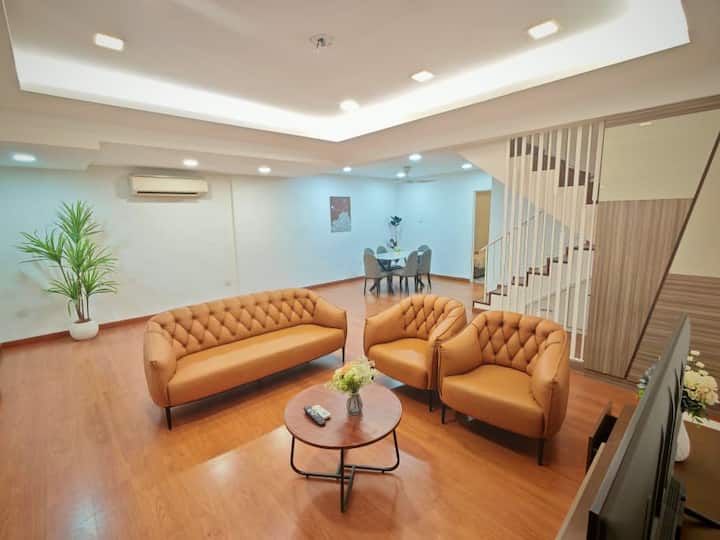 Kulai Terrace House 4br20pax Near Yellow Corner - Kulai