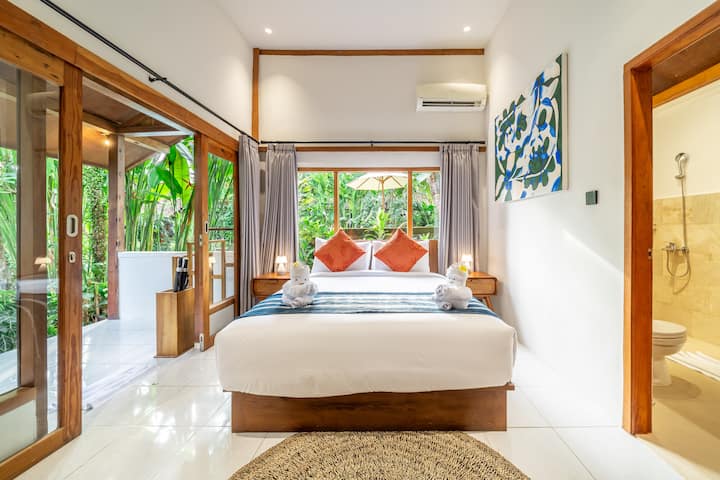 Brand New Hidden 2br Gem In Ubud W Pool & Patio - Ubud