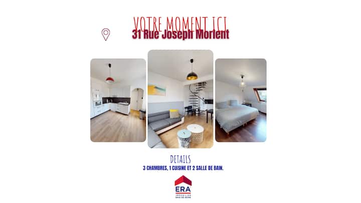 Maison Rue Joseph Morlent - 4 Chambres - Le Havre