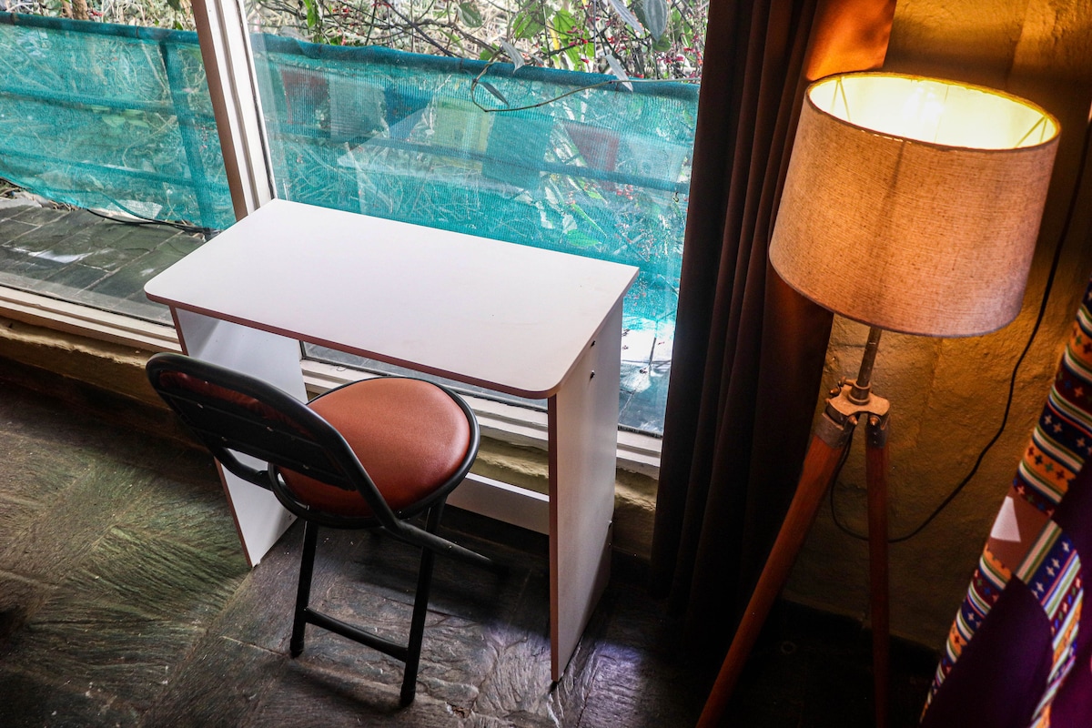 Mud House : studio tibétain - Maisons organiques à louer à Dharamshala ...