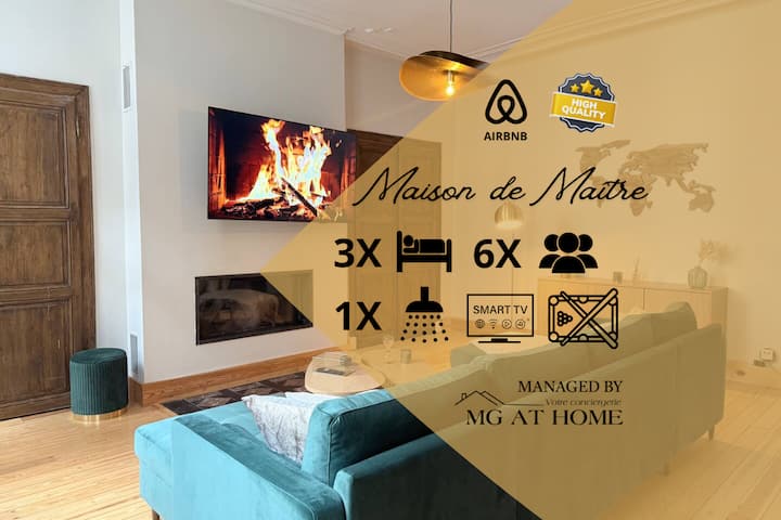 ÉLégante Maison De Maître Avec Jardin - Mons - Mons