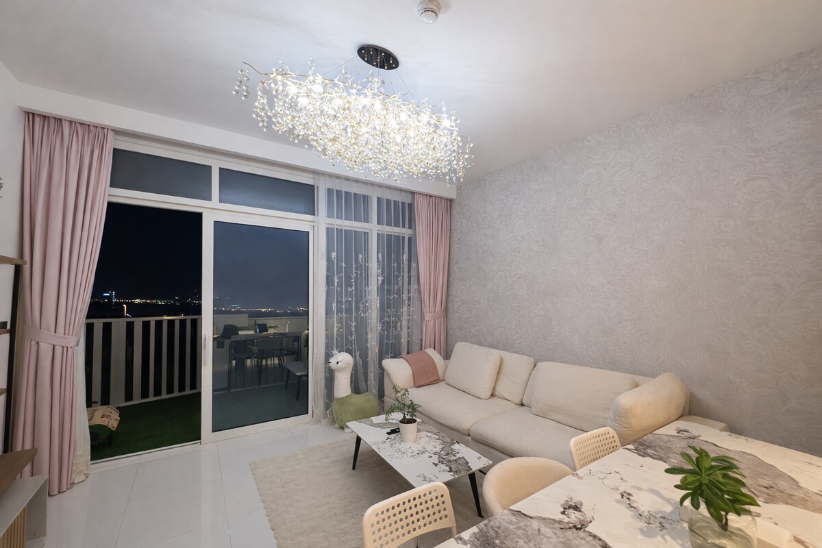 2 CUARTO | Balcón grande | Vista al ojo de Dubái | Acceso a la playa ...