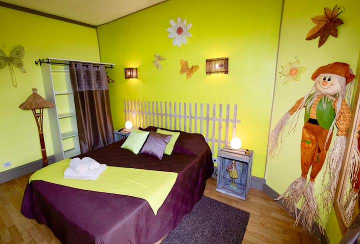 Chambre Campagne Avec Balcon, Vue Sur La Vézère - Uzerche