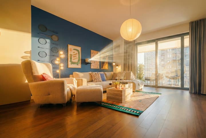 Prestige Space 104m² W/ Terraces & Table Tennis - Belgrade