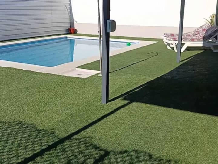 Casa Rural Lidia Con Piscina, Bbq Y Zona Infantil - Utrera