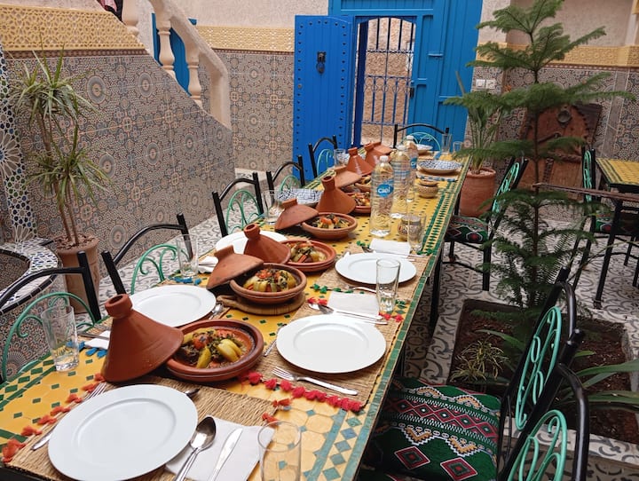 Riad Ingbiwn, Authenticité Et Confort Marocain - Tiznit