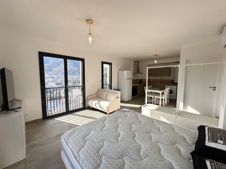 T1 Moderne Climatisé + Parking - Corte - Corte