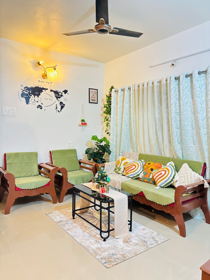 Stay At Sakhi’s | Cozy 2bhk Flat In Anjuna - Goa
