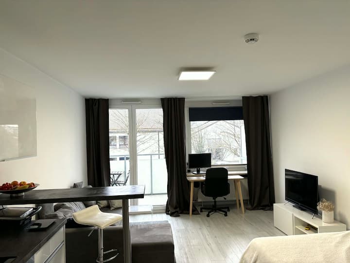 Modern Studio With Swimmingpool - München