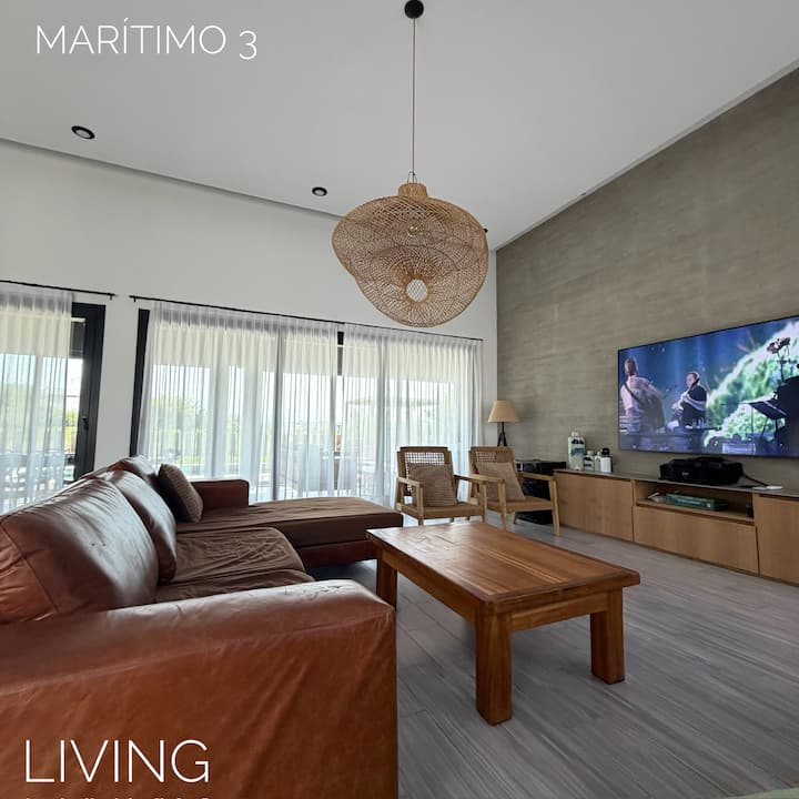 Casa Costa Esmeralda, Marítimo 3. 11 Personas - Argentine