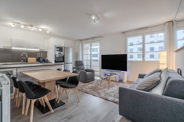 Appartement Central Et Familial 9min Disney - シェシー