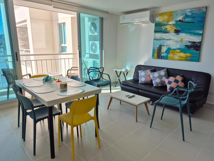 Apartamento Vacacional En El Rodadero. Piscina. - Santa Marta, Colombia