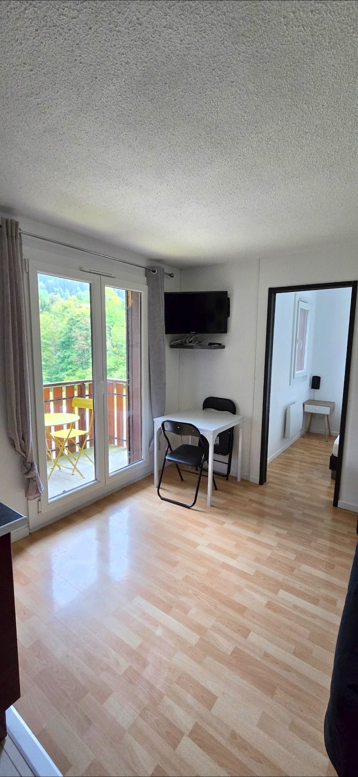 Charmant F1 Bis Pied Des Pistes - Bernex