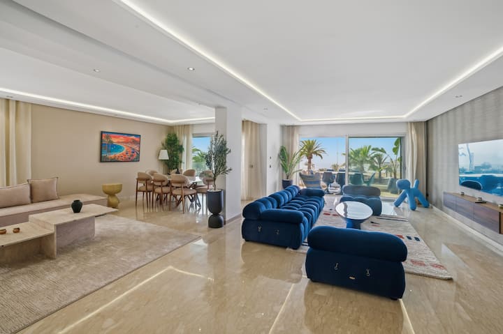 Appartement Prestige Face Mer – 4 Chambres - Agadir