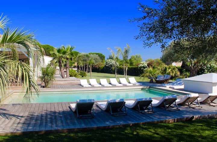 Villa Plain-pied St Tropez Coté Plages, Village. - Saint-Tropez