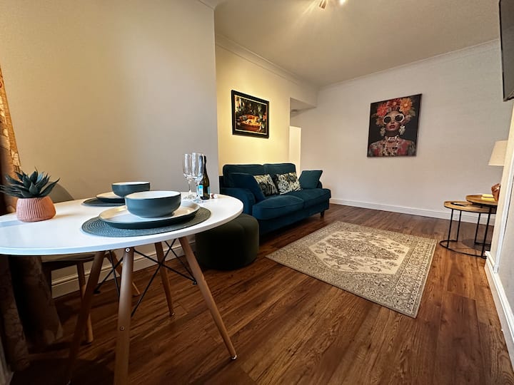 Stylish 1-bed Apartment/free Parking/racecourse - York