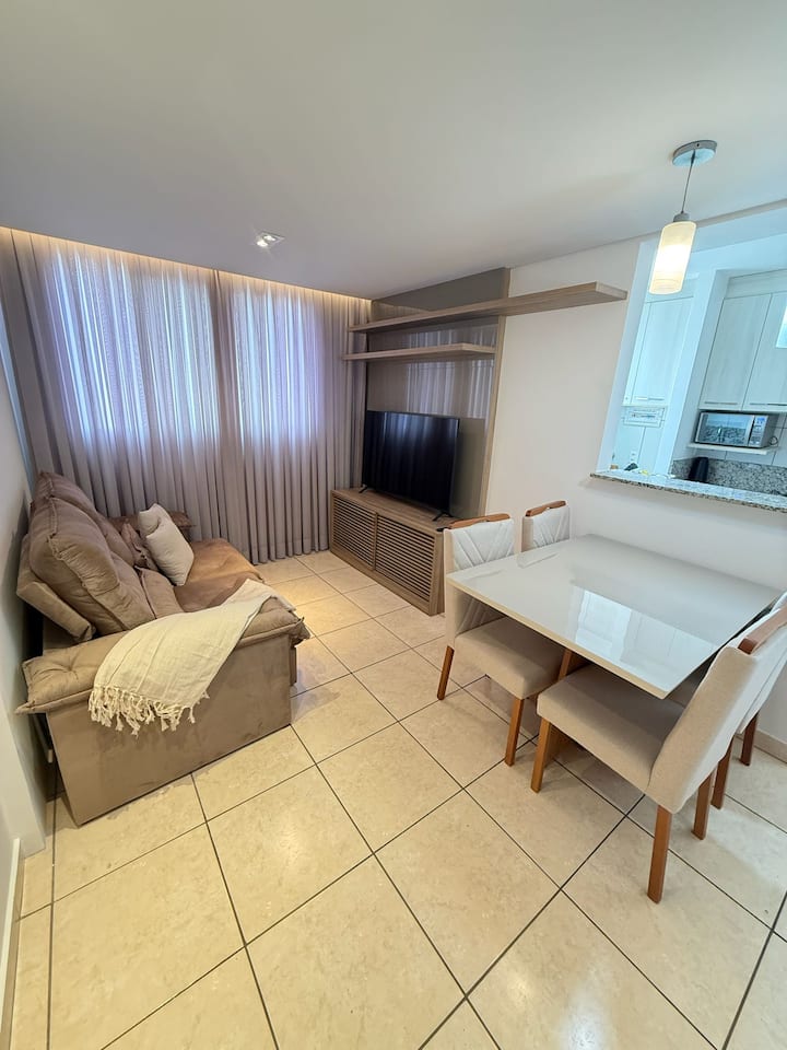 Conforto E Elegância Em Apartamento Com 2 Quartos - Belo Horizonte